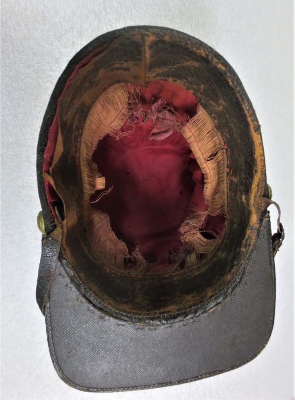 Antebellum 1850s Us Militia Artillery Shako Hat Nice Civil War Antiques