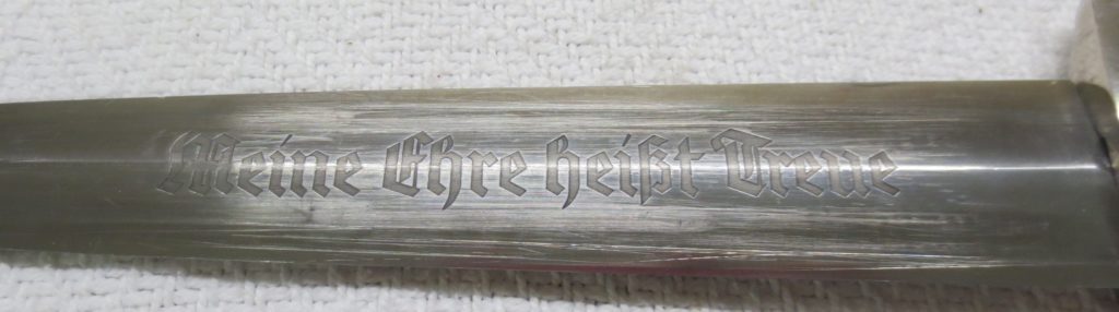 Exceptional WWII Nazi German SS Dagger with sheath - Civil War Antiques