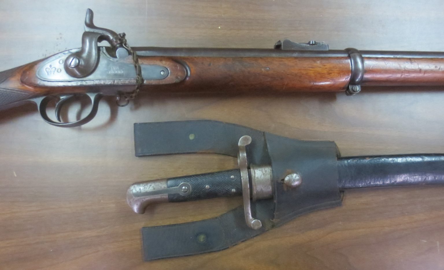 (CG) British P 1856 Enfield “Short Rifle” of Sergeant grade “Volunteer ...