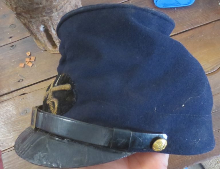 Fine Civil War McDowell Cavalry officer forage cap, 1st Cav insignia ... Fine Civil War McDowell Cavalry officer forage cap, 1st Cav insignia ...