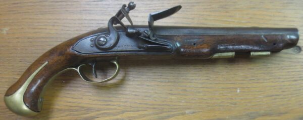Revolutionary War era holster flintlock pistol, maker marked - Civil ... Revolutionary War era holster flintlock pistol, maker marked - Civil ...