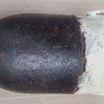 RARE Confederate Civil War Britten type artillery projectile from ...
