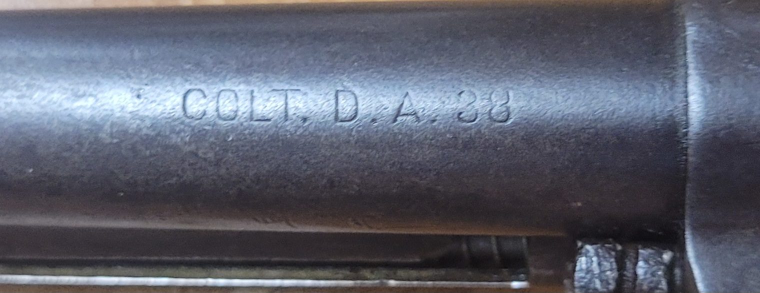 Colt Model 1878 Double Action Revolver, .38 caliber, aka “Lightning ...
