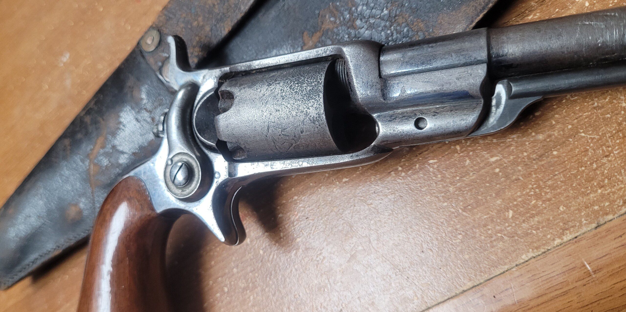 Scarce Civil War M1855 Colt Root Sidehammer revolver in .31 percussion ...